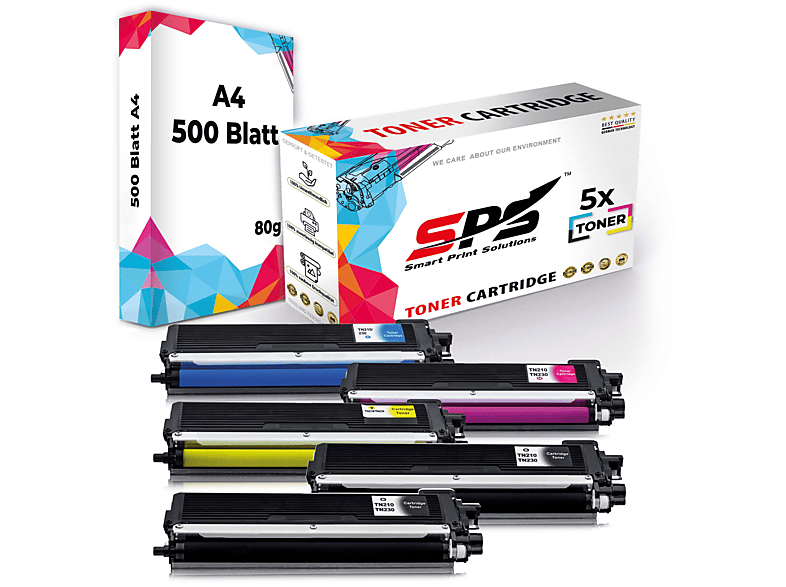 SPS EN17 Toner Schwarz Cyan Magenta Gelb (TN-230 BKCYM) | MediaMarkt