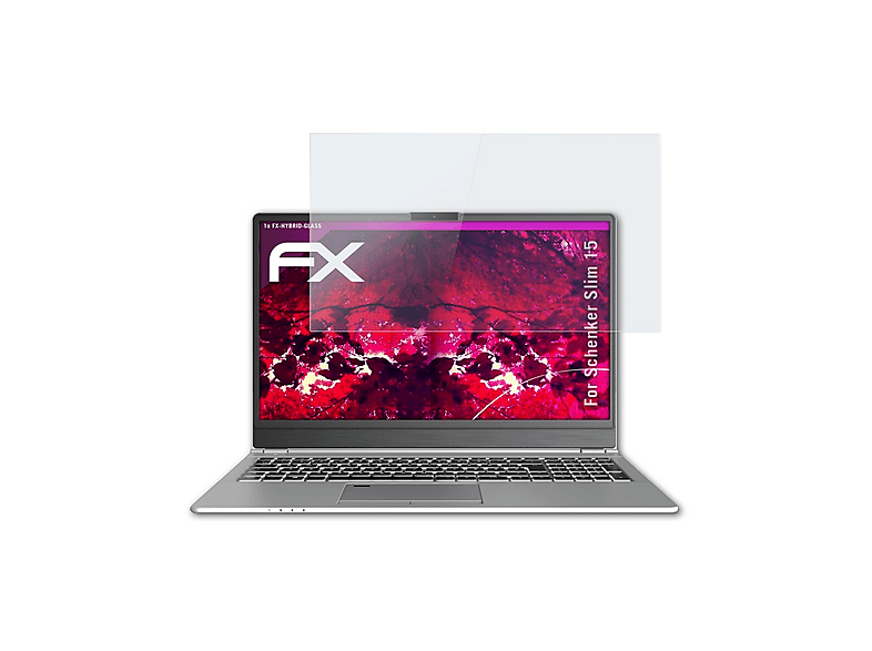 ATFOLIX FX-Hybrid-Glass Schutzglas(für Schenker Slim 15) | SATURN