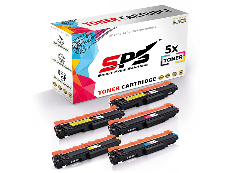 SPS EO81 5x Toner TN-243BK TN-243C TN-243Y TN-243M kompatibel für ...