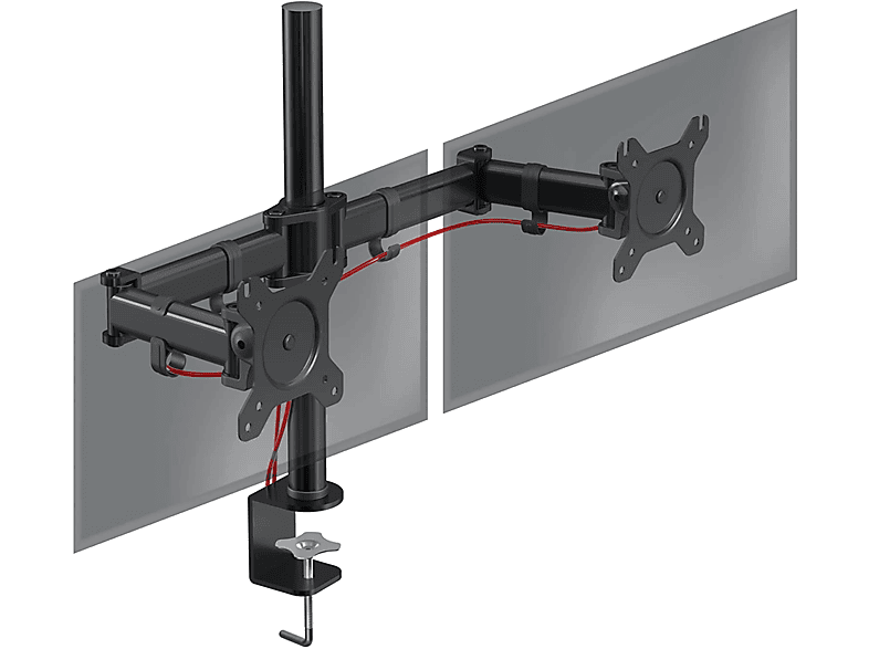 Soporte para 2 monitores | Duronic DM252 Soporte para 2 monitores de 13 ...