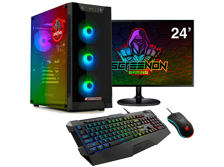 SCREENON T46187 -S2, Gaming PC, 16 GB RAM, 240 GB SSD | MediaMarkt