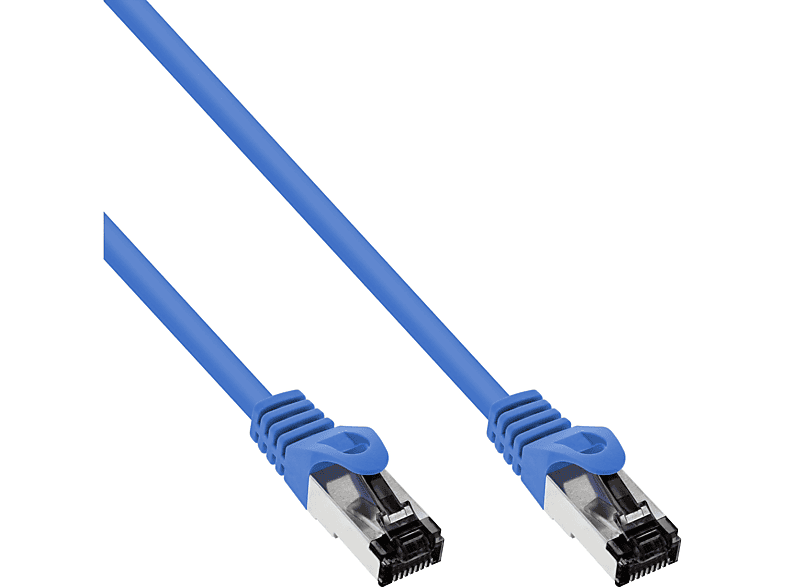 INLINE Patchkabel Cat.8.1 S/FTP (PiMf) halogenfrei, Patchkabel, 2 m | SATURN