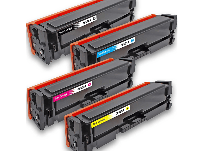 D&C 4er Toner-Set Color LaserJet Pro MFP M180 Series Toner Patrone ...
