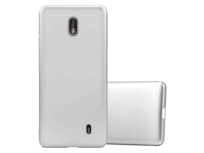 Funda | CADORABO Funda rígido de metal mate, Compatible con Nokia 1 ...
