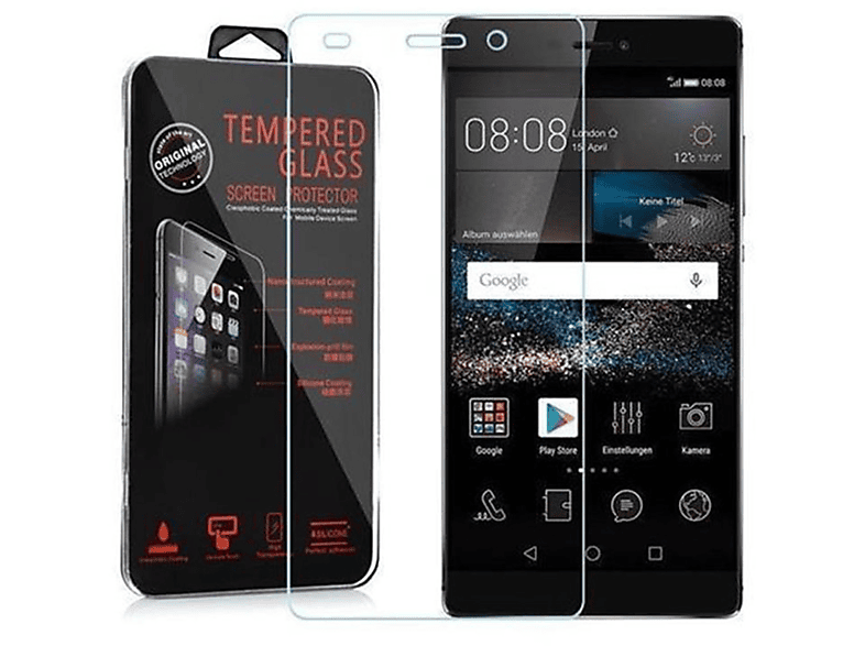 Protector pantalla - Película protectora de pantalla CADORABO, Huawei ...