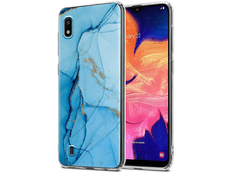 Funda - CADORABO Funda protectora IMD TPU color mármol, Compatible con ...