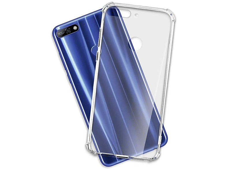 MTB MORE ENERGY TPU Hülle Clear Armor Soft kompatibel mit Huawei Y7 ...