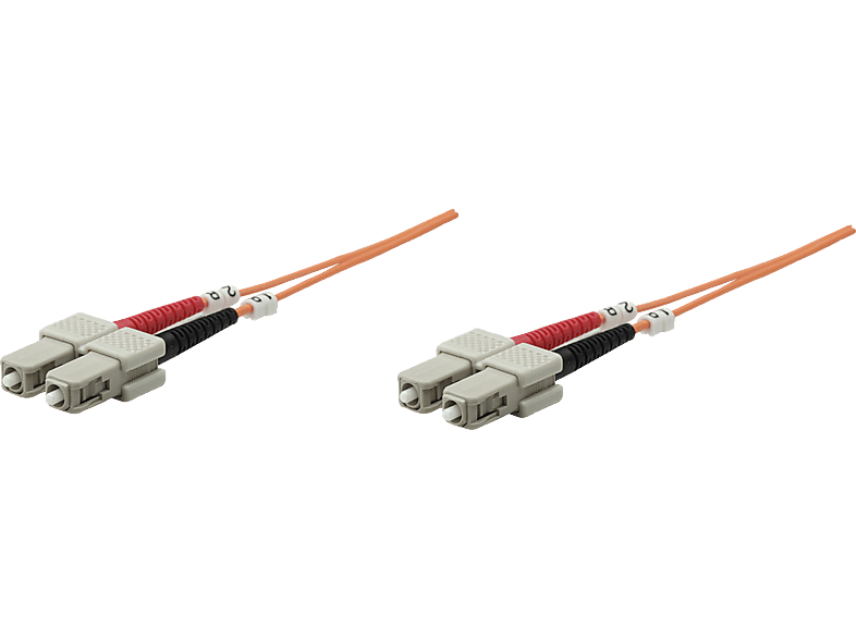 INTELLINET Anschlusskabel LWL Multimode, Glasfaserkabel, 10,0 m ...