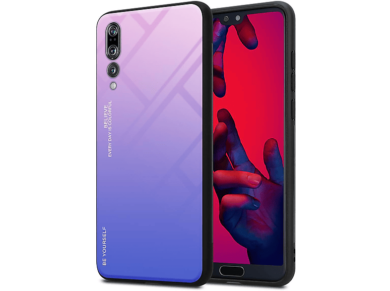 Funda | CADORABO Funda protectora de cristal TPU 2 colores, Compatible ...