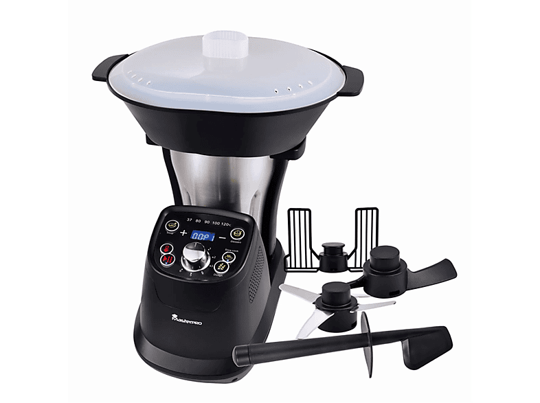 Robot de cocina | MASTERPRO BGMP-9078, 1200 W, Multicolor | MediaMarkt