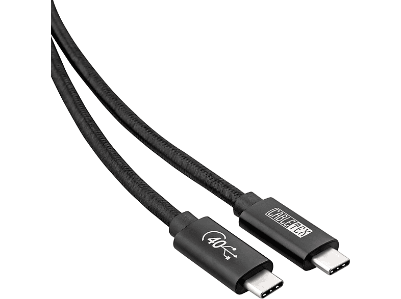 CABLETEX USB 4 (Gen 3) Kabel Thunderbolt 3 USB C Monitorkabel zu Typ-C ...
