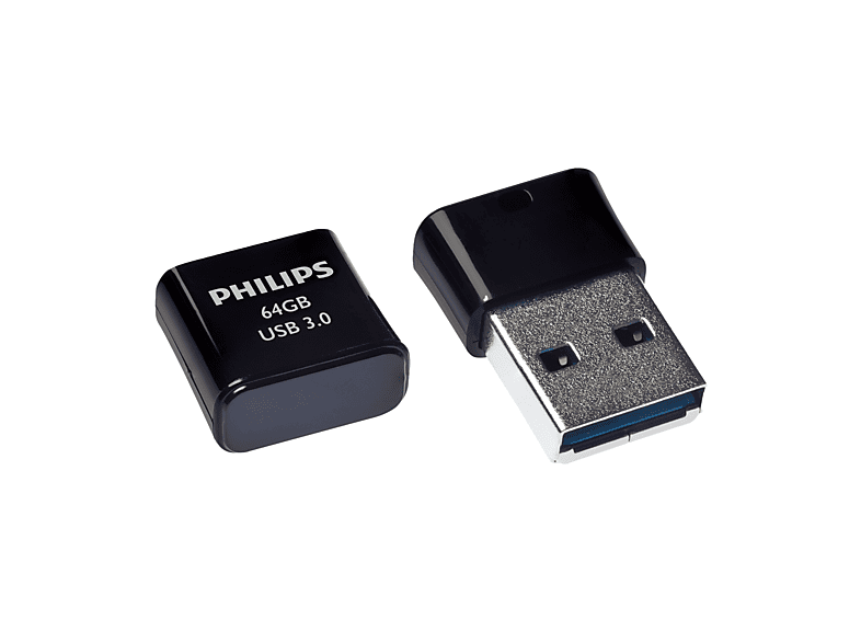 Memoria USB 64 GB | FM64FD90B/00 PHILIPS, Negro | MediaMarkt