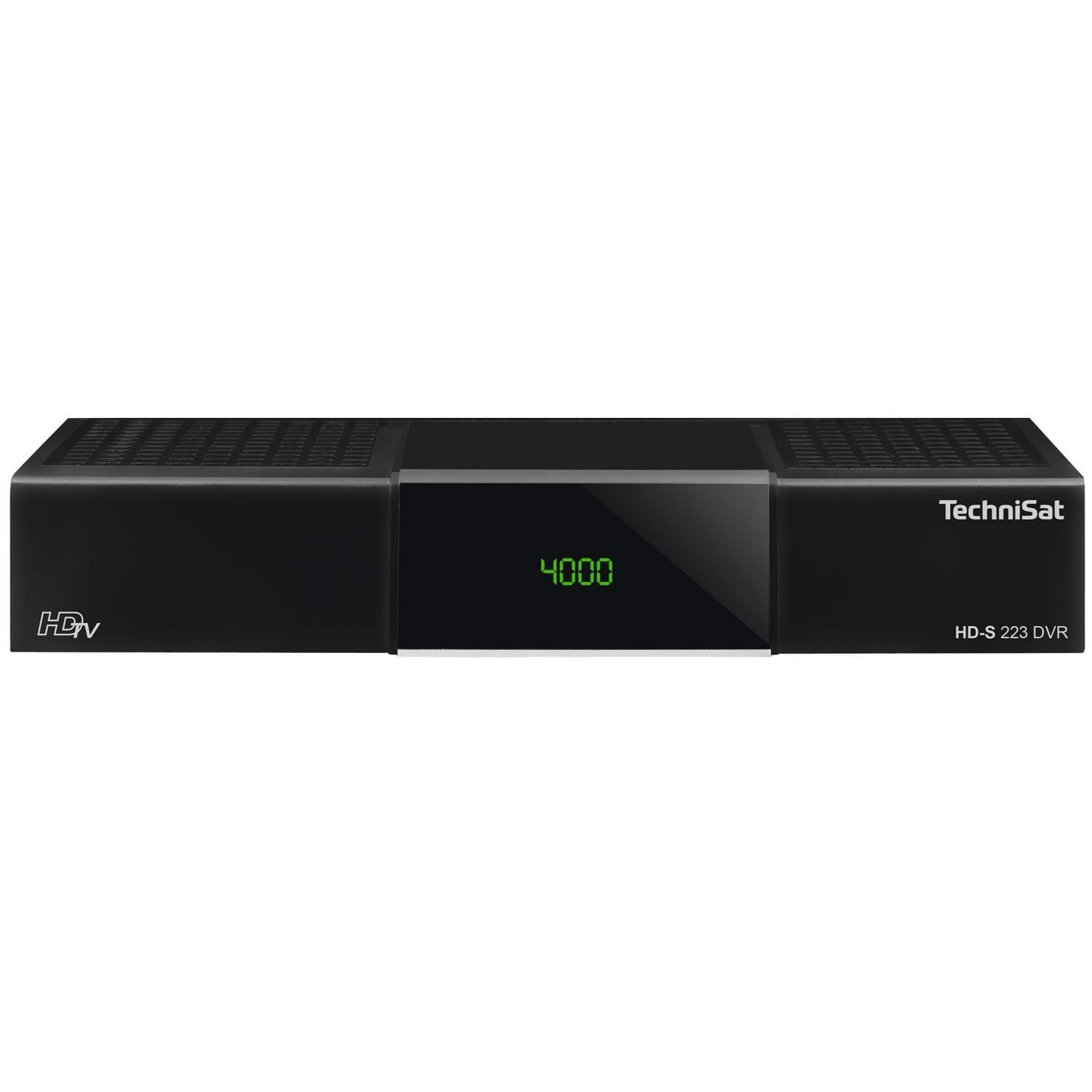 TECHNISAT HD-S 223 DVR SAT-Receiver (DVB-S, DVB-S2, schwarz) | MediaMarkt