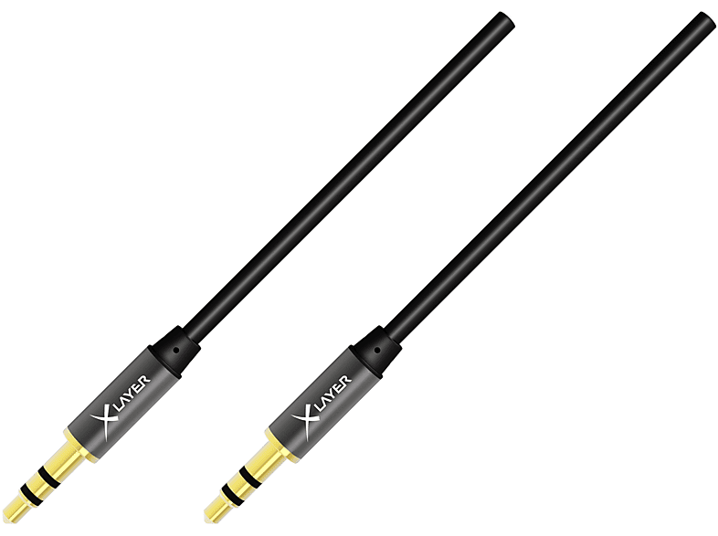 XLAYER PREMIUM AUX Kabel (Schwarz) | MediaMarkt