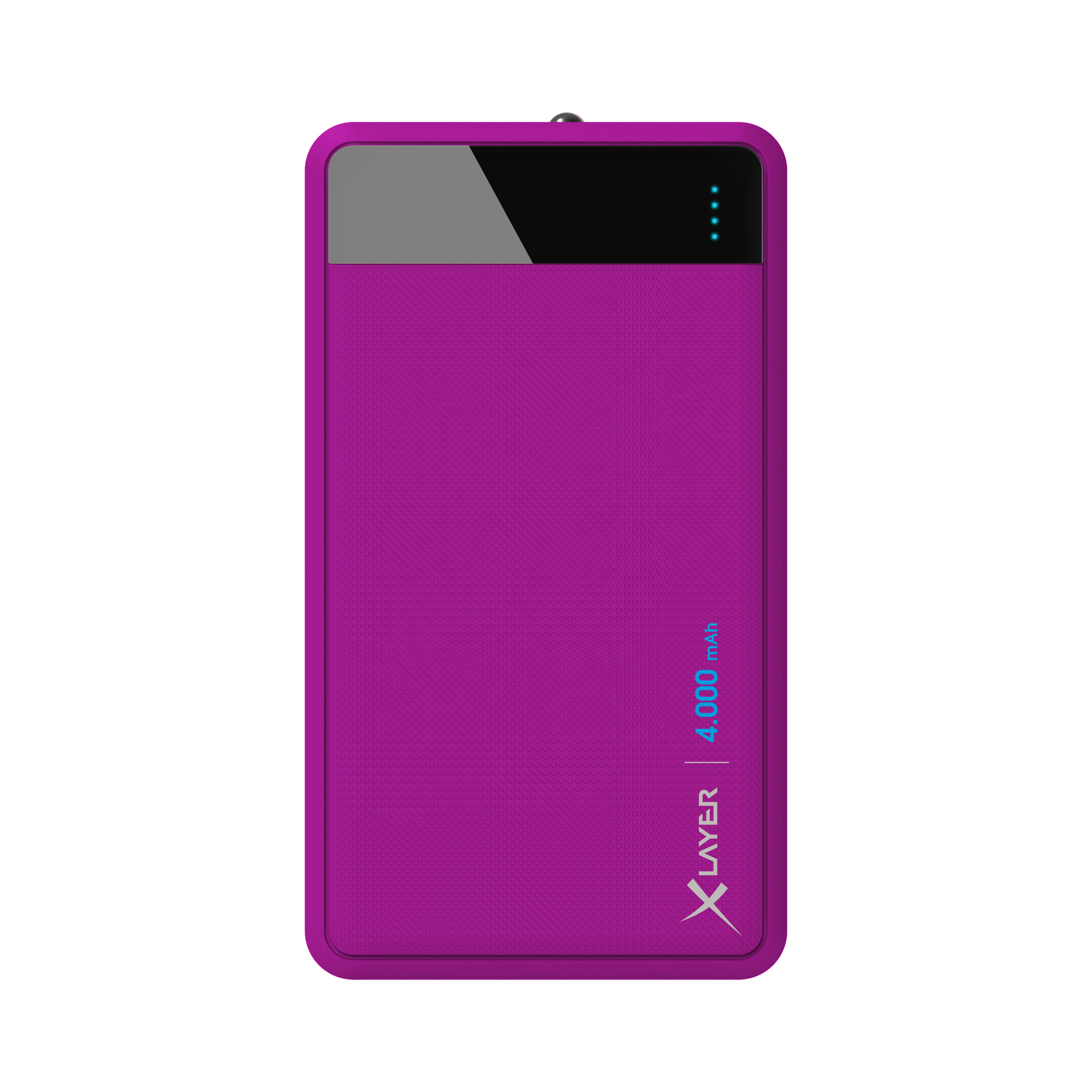 XLAYER Colour Line Powerbank 4000 mAh Lila | MediaMarkt