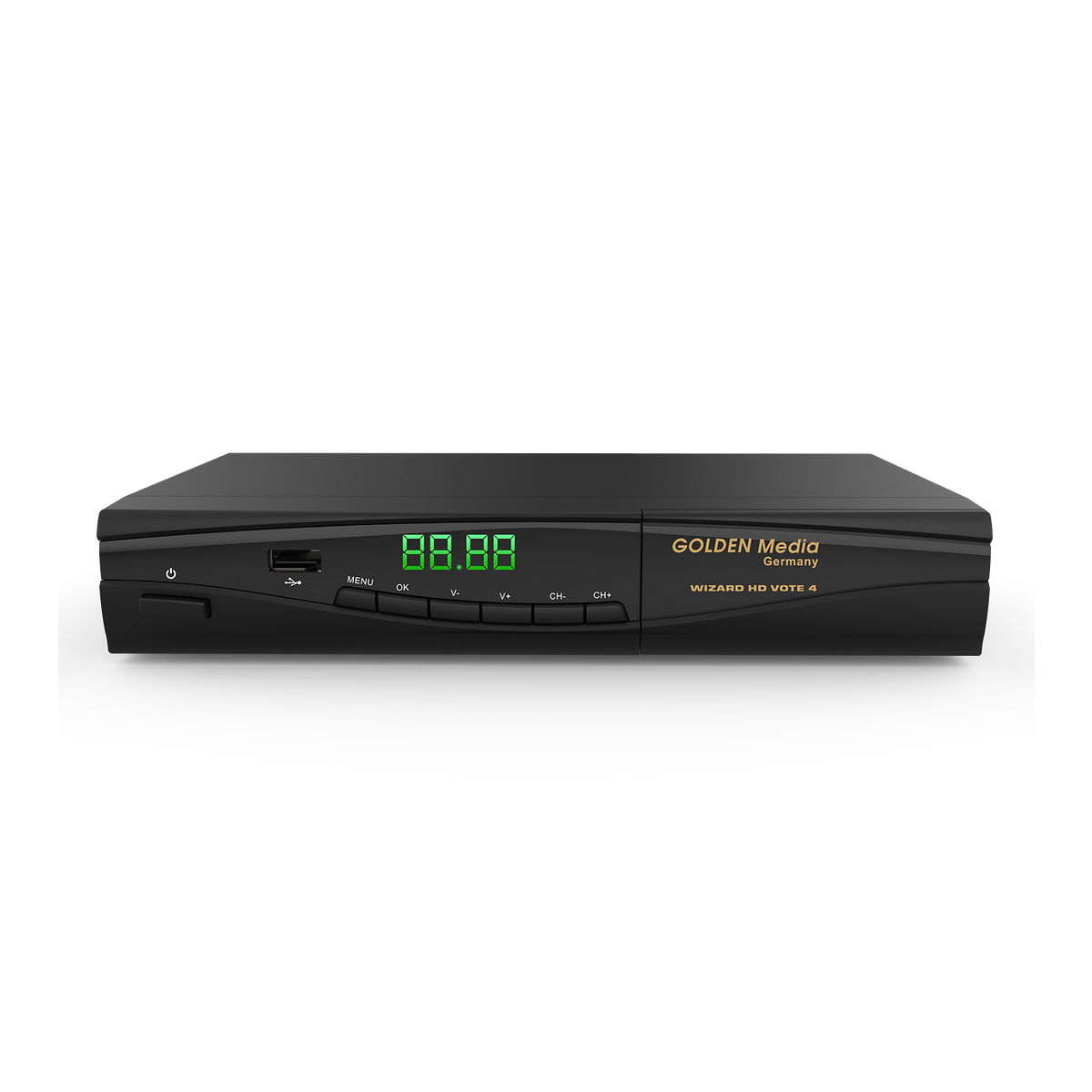 GOLDEN MEDIA Wizard HD Vote 4 Sat Receiver (HDTV, DVB-T, DVB-C2, DVB-S ...