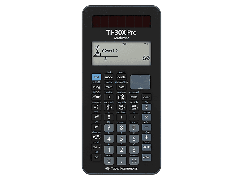TEXAS INSTRUMENTS TI 30 X PRO MATHPRINT Taschenrechner | MediaMarkt