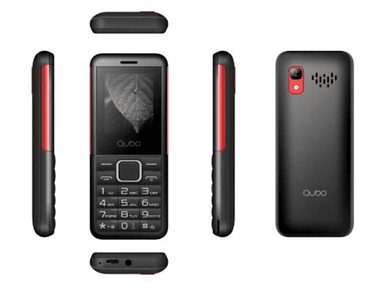 Móvil | QUBO P-170, Negro, 100 MB, 600 mAh | MediaMarkt