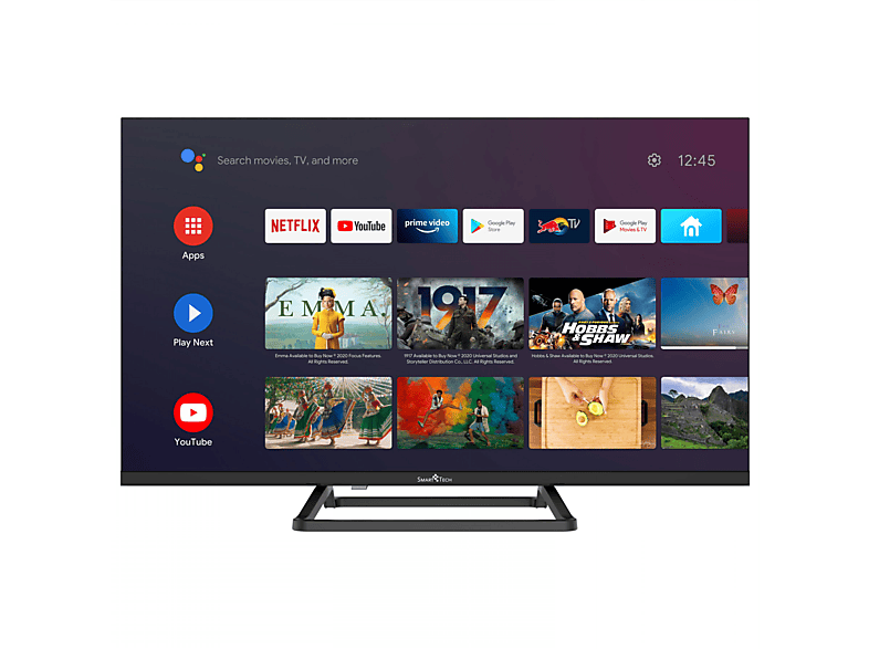 SMART TECH 32 Zoll (80cm) Android 9.0 Smart TV 32HA10V3 LED TV (Flat ...