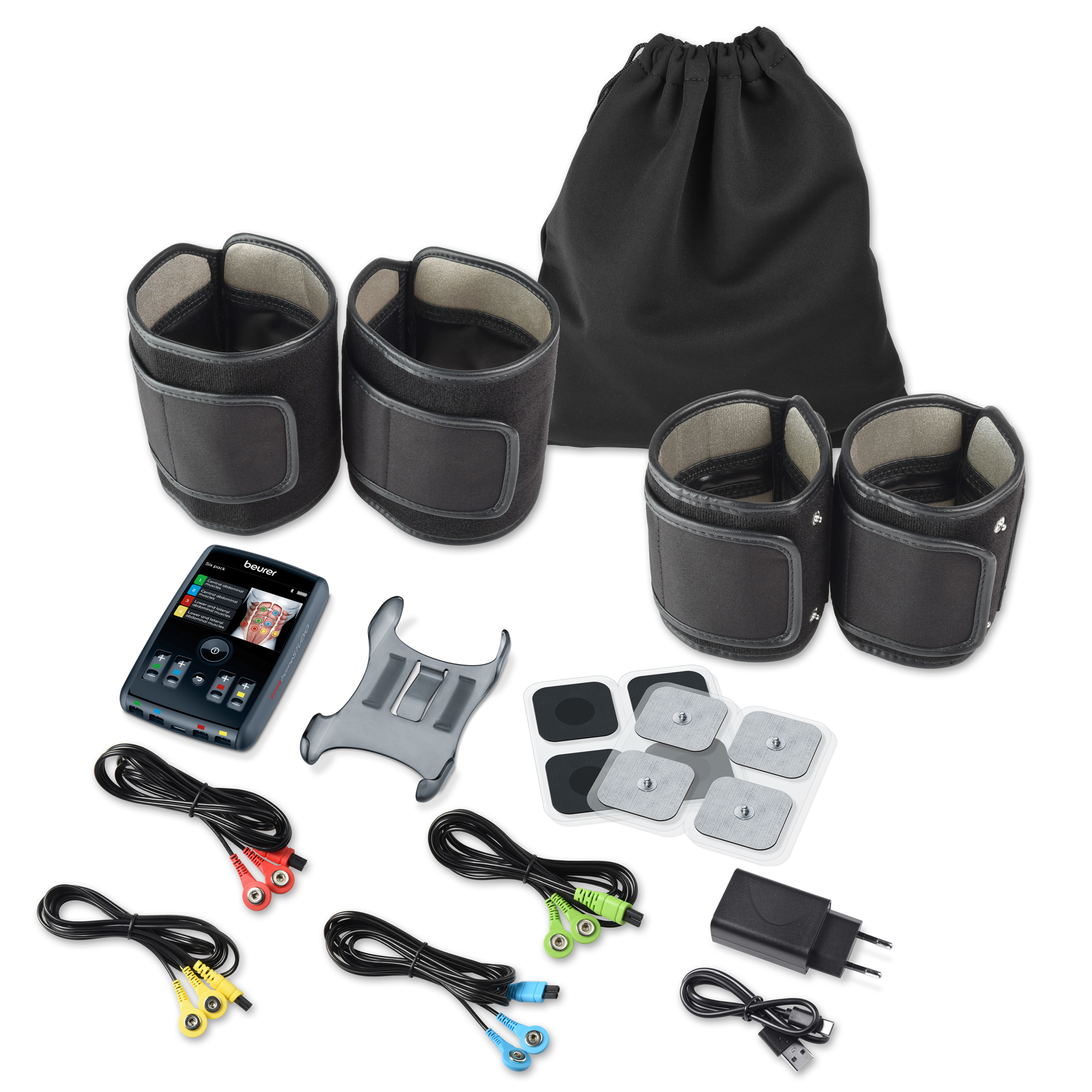 BEURER EM 95 Bluetooth® Elektrische Muskelstimulation, Black | MediaMarkt