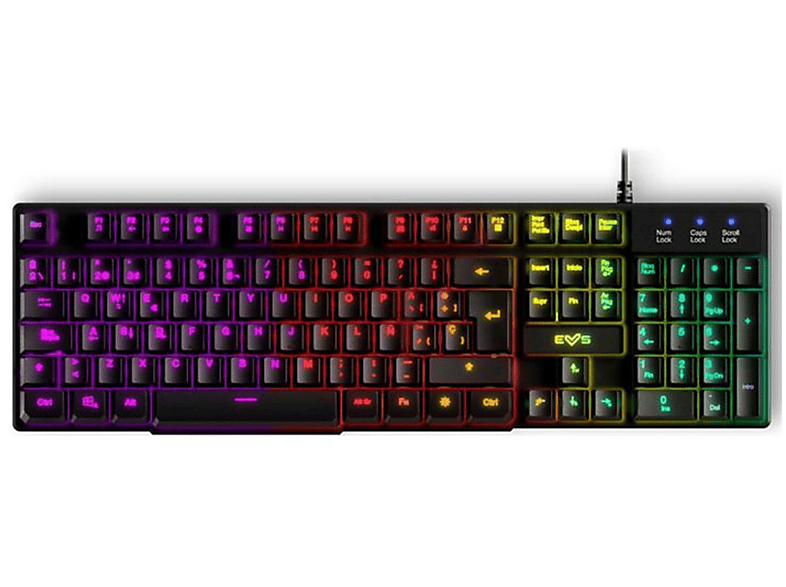 Teclado Gaming | ENERGY SISTEM 452088, USB, Teclas iluminadas, idioma ...