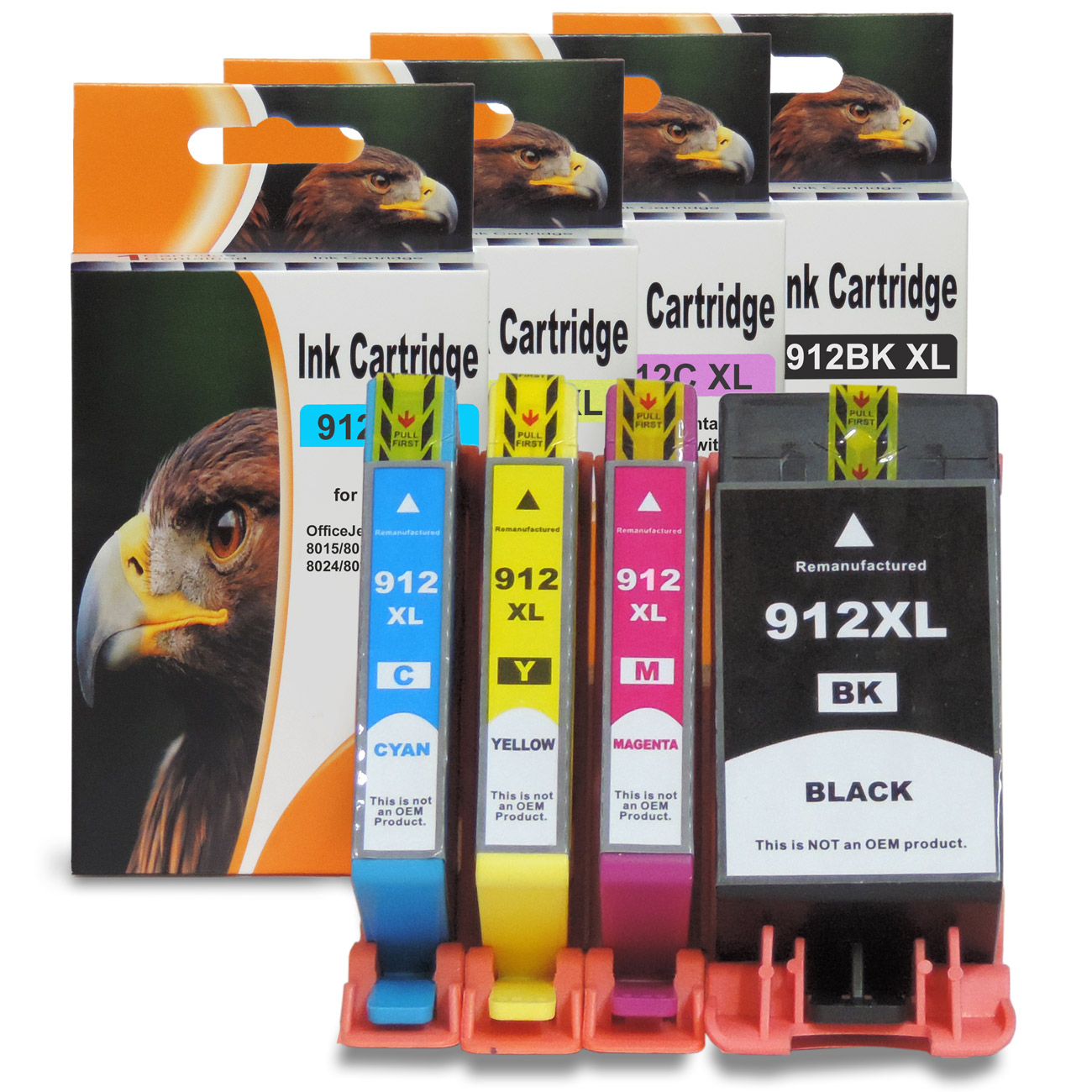 D&C 912XL, 3YP34AE Tinten Patronen 3YP34AE 912XL Druckerpatronen ...