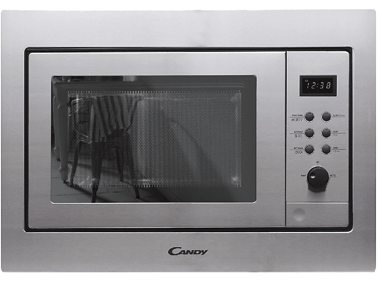 Microondas integrable | CANDY MIC211EX, 8 potencia, 21 l, Acero ...