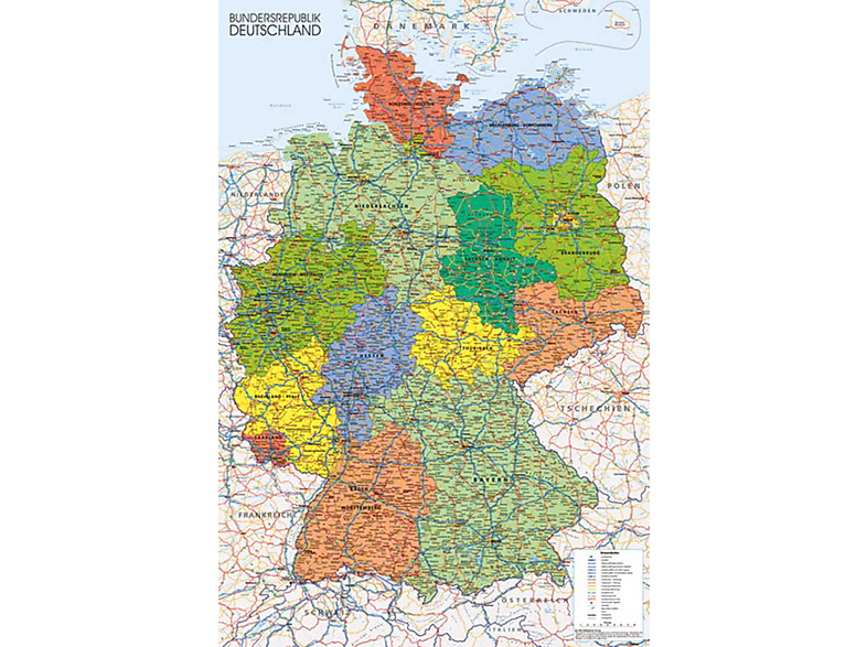 Landkarten - Germany Map | MediaMarkt