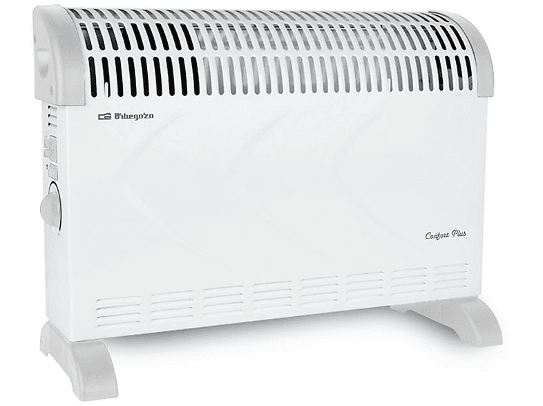Convector | ORBEGOZO CV 2300, 2000 W, 3 niveles de calor, Blanco ...