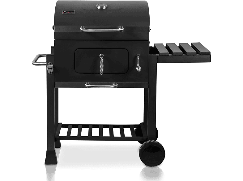 ACTIVA MASTERCOOK Angular Holzkohlegrill, Schwarz | MediaMarkt