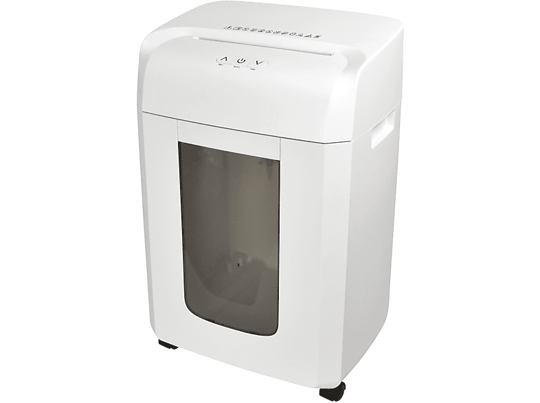 ZOOMYO Micro Cut Aktenvernichter Aktenvernichter, weiß | MediaMarkt