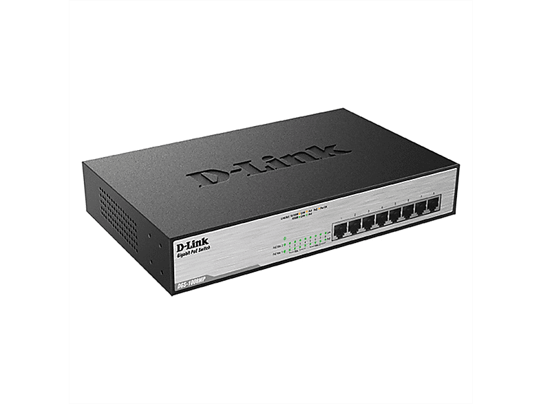 D-LINK DGS-1008MP Netzwerk Switch Netzwerk-Switches | MediaMarkt