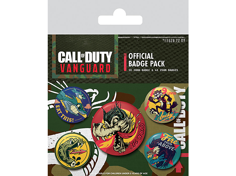 Call of Duty | Button Pack - Vanguard - Nose Art | MediaMarkt