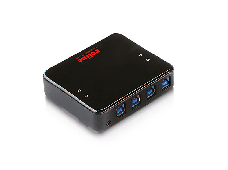 ROLINE USB 3.2 Gen 1 Switch, 4 PC, 4x USB 3.2 Gen 1 Ports, Switchbox ...