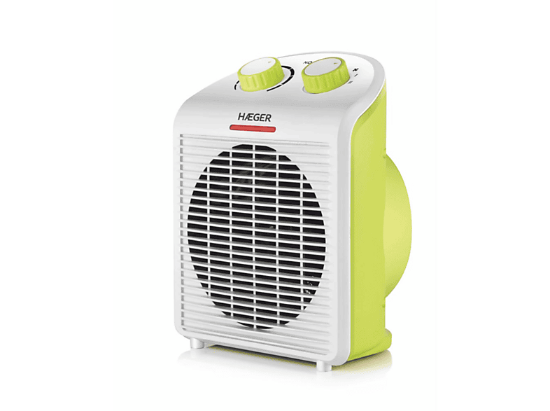 Calefactor portátil | HAEGER THERMOHEAT, 2000 W, Blanco e Verde ...