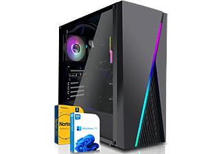 SYSTEMTREFF Pro Gaming Intel Core i5-11400, Windows 11 Pro, Gaming PC ...
