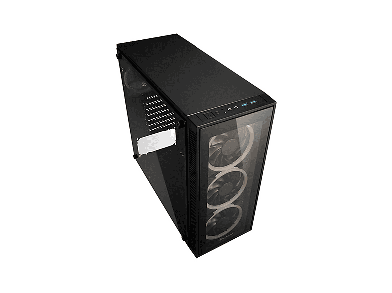 SHARKOON TG4 PC Gehäuse, schwarz | SATURN