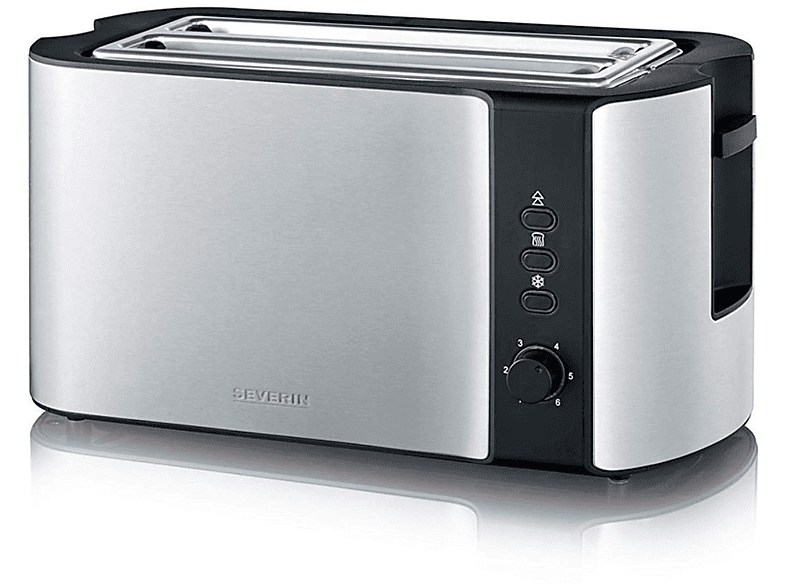 SEVERIN AT 2590 Toaster silber (1,400 Watt, Schlitze: 2,0) | MediaMarkt