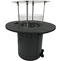 MEATEOR Wärmeverteiler für Ambiente Feuertisch, passiv Mehr Wärme rund ...