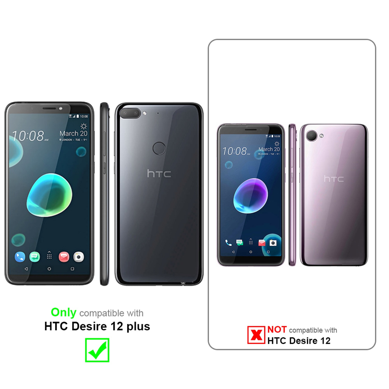 CADORABO Custodia Hard Case in look metallico contro i graffi e gli ...