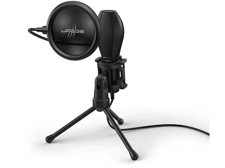 URAGE Stream 400 Plus Gaming Mikrofon, Schwarz | SATURN
