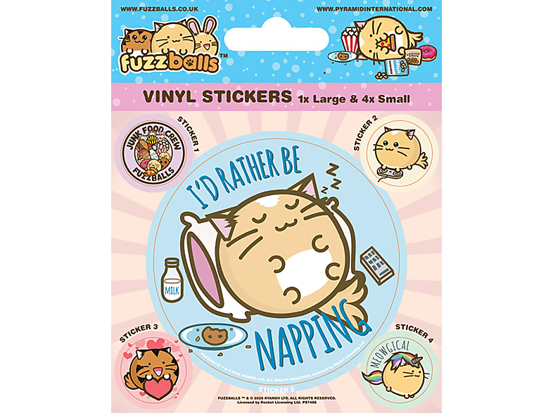 Fuzzballs | Sticker-Sets - Feels | MediaMarkt