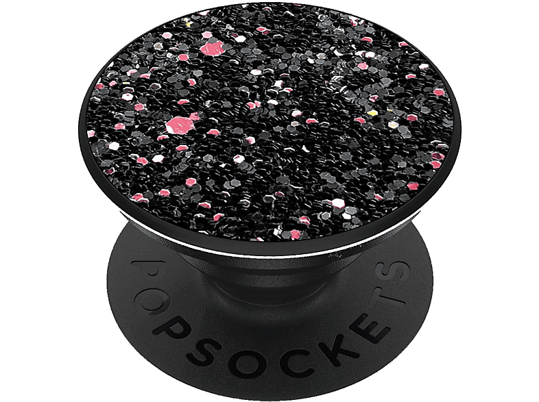 POPSOCKETS PopGrip Premium Sparkle Black Smartphonehalterung Schwarz | MediaMarkt