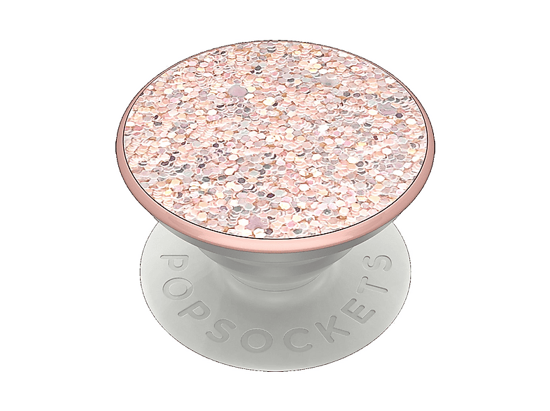 POPSOCKETS PopGrip Premium Sparkle Rose Handyhalterung, Rosé | MediaMarkt