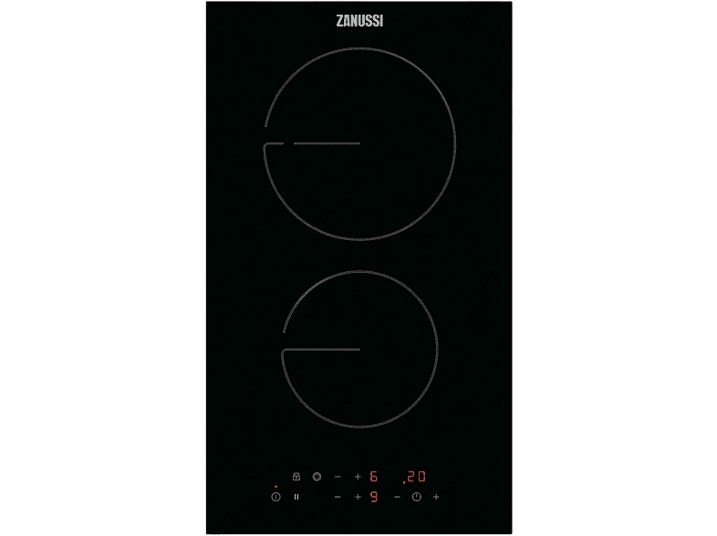 ZANUSSI ZHRN383K Elektronisch (29 cm breit, 2 Kochfelder) | SATURN