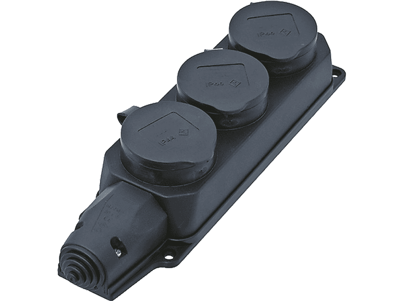 BACHMANN verdeeldoos 3xCEE7/3 Stekkerdoz Veelkleurig | MediaMarkt