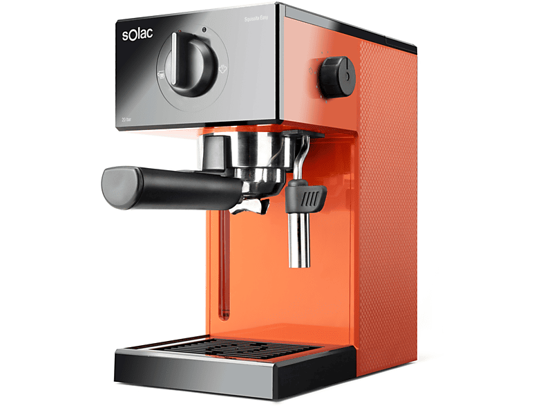 MACCHINA CAFFÈ ESPRESSO SOLAC Squissita Easy Orange, 1050 W, Arancione ...