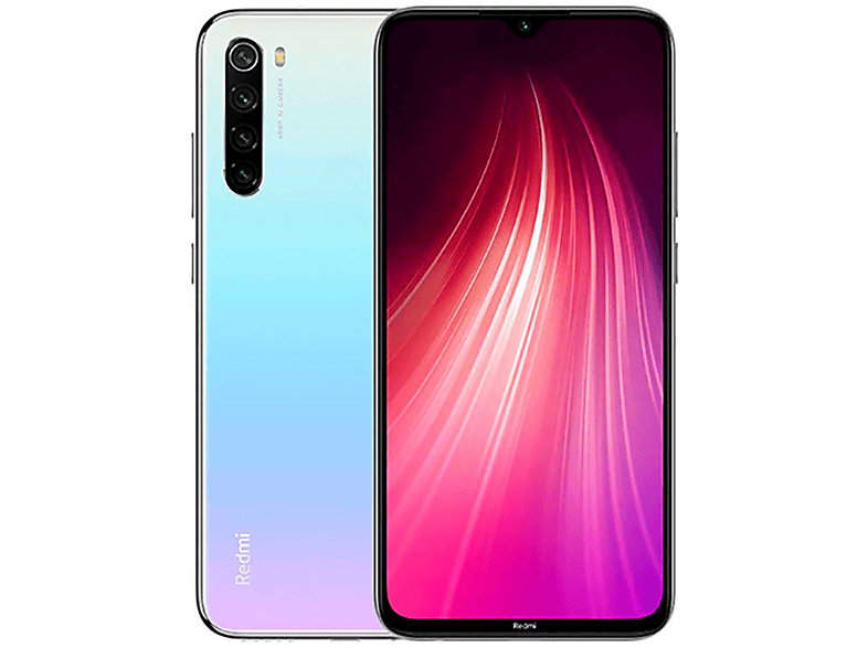 Móvil | XIAOMI Redmi Note 8, Blanco, 64 GB, 4 GB RAM, 6,3 ", Gorilla ...