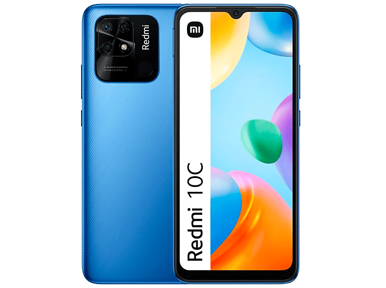 XIAOMI Redmi 10C 128 GB blau Dual SIM | MediaMarkt