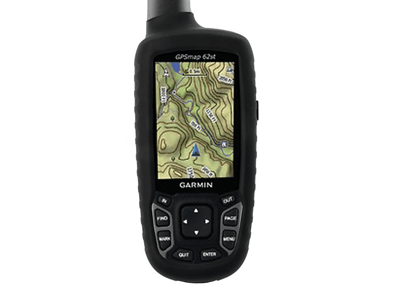 CASEONLINE GPS, Backcover, Garmin, GPSMAP 62st, Schwarz | MediaMarkt